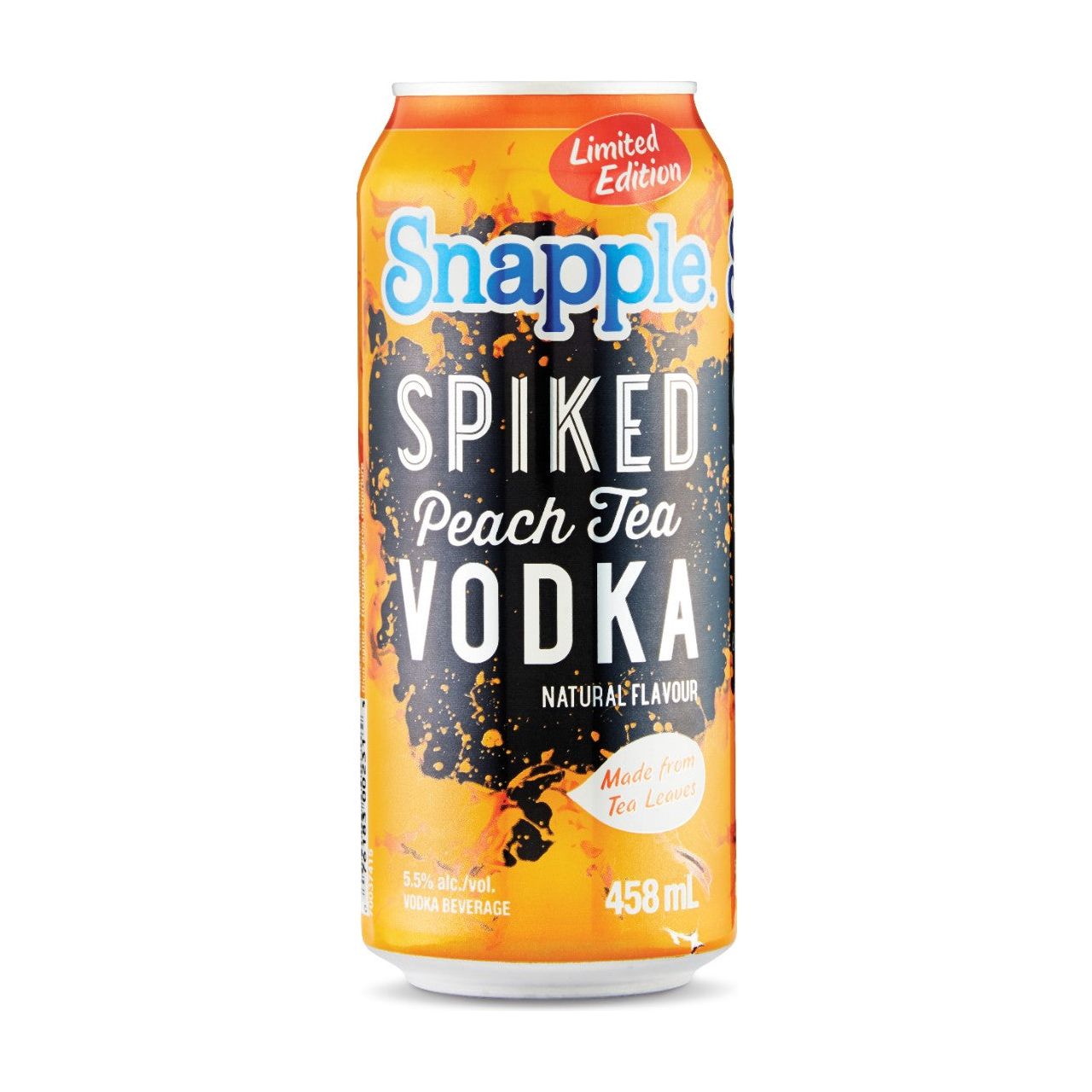 Snapple Spiked Peach Tea Vodka (458 mL) – Buzz Buddy Liquor